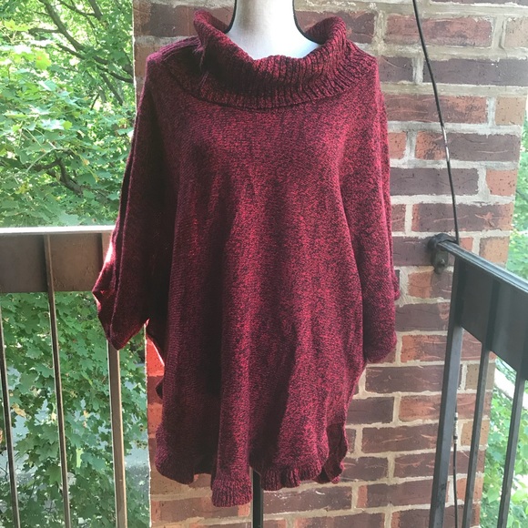Studio Works | Sweaters | Studio Works Red Turtleneck Sweater Sizes X ...